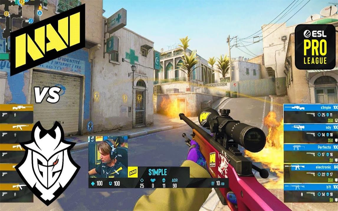 【EPL S16】NaVi vs G2 - 四分之一决赛 BO3高光集锦 l CSGO_电子竞技热门视频
