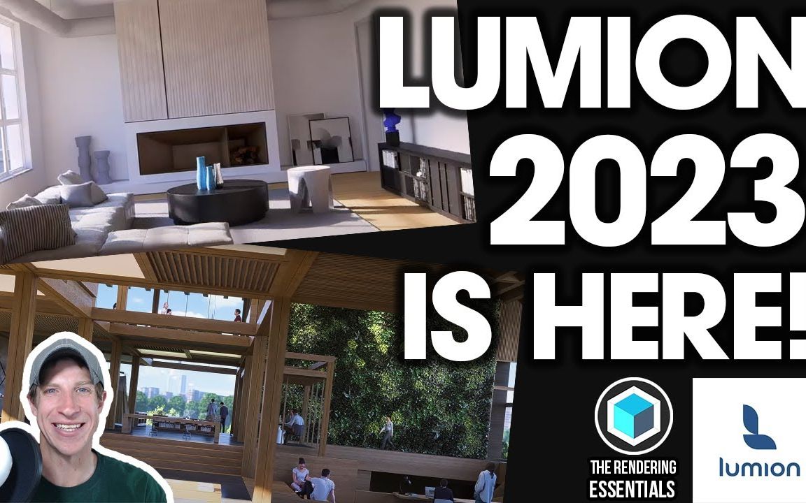 【自学GO】Lumion2023功能演示，虽说光线追踪不给力，但是还是最喜欢的生产工具。