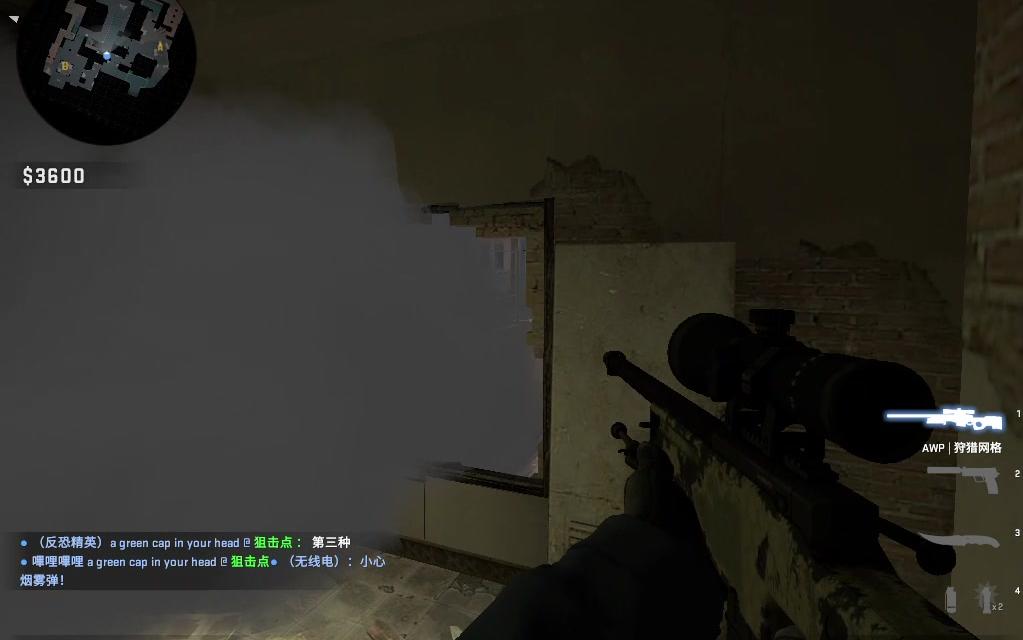 csgo荒漠迷城 mirage ct中路vip的三种单项烟 杀人于无形中_哔哩哔哩_bilibili