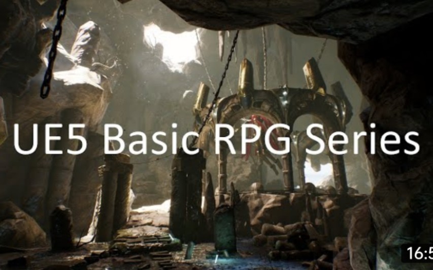 UE5 - 基本 RPG - EP10 - 时间轴动画_哔哩哔哩_bilibili