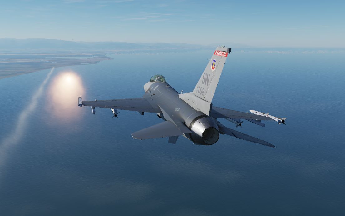 [DCS五分钟]F-16C AIM-120简明使用教程_哔哩哔哩_bilibili