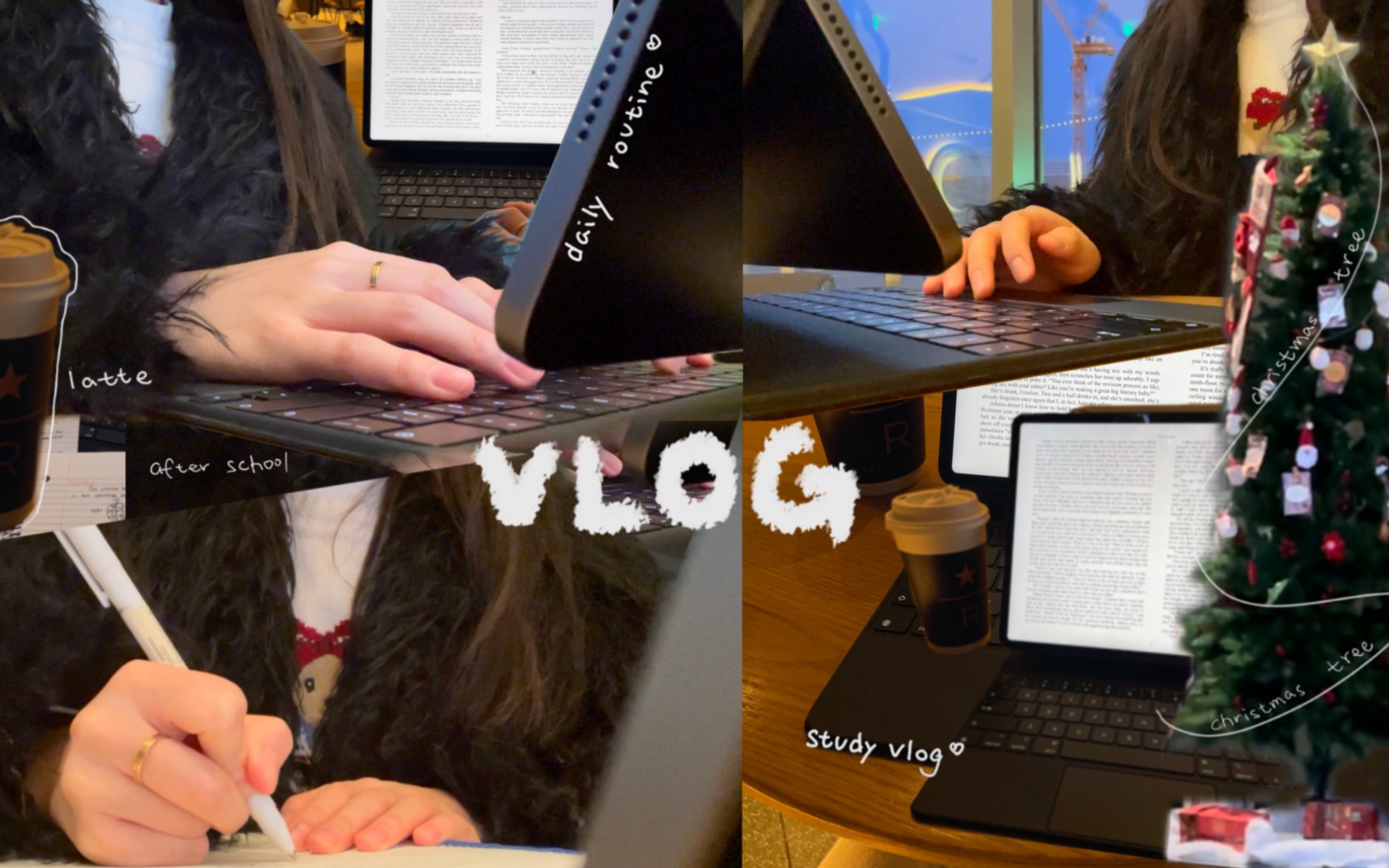 Study Vlog | 期末复习｜after school routine-Shiqi_ivy-Shiqi_ivy-哔哩哔哩视频