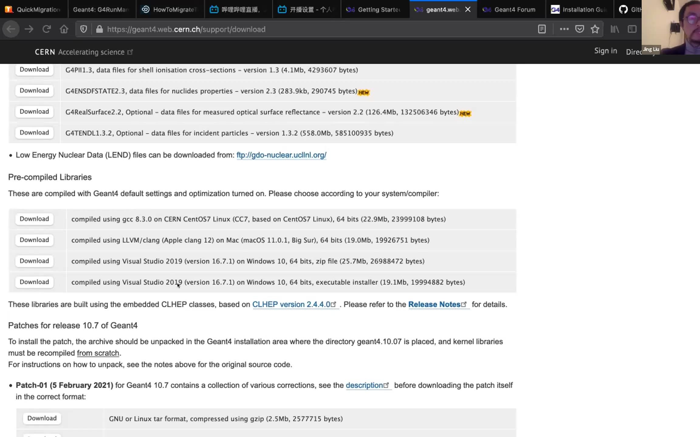 3.怎样在Windows下安装Geant4_哔哩哔哩_bilibili
