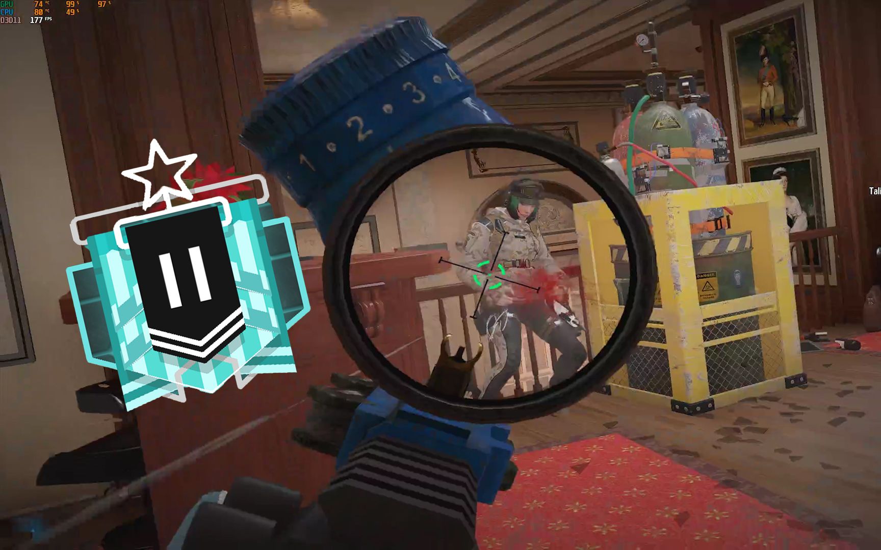 【彩虹六号集锦3】欧服9ping哥是怎么玩游戏的？_哔哩哔哩_bilibili