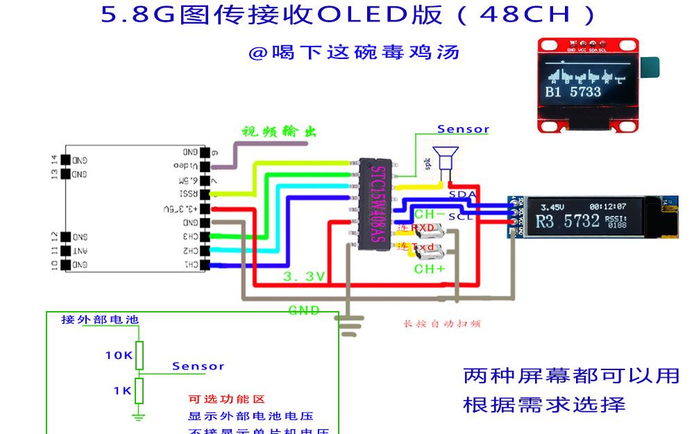 基于ESP8266的openmv WIFI图传模块，支持任何单片机图传，采用SPI-WIFI模块，最快图传速度180KB/s，VGA-10帧，QVGA-18帧