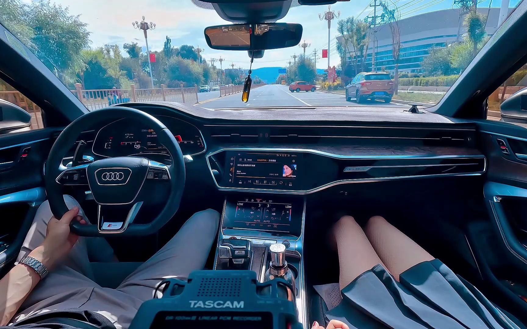 蔡依林《你怎么连话都说不清楚》奥迪A6L大B&O音响 《A6L大bo全网首发》（录音笔正中录制）（动态录制）-奥迪A6L大BO音乐台-奥迪A6L大BO音乐台-哔哩哔哩视频