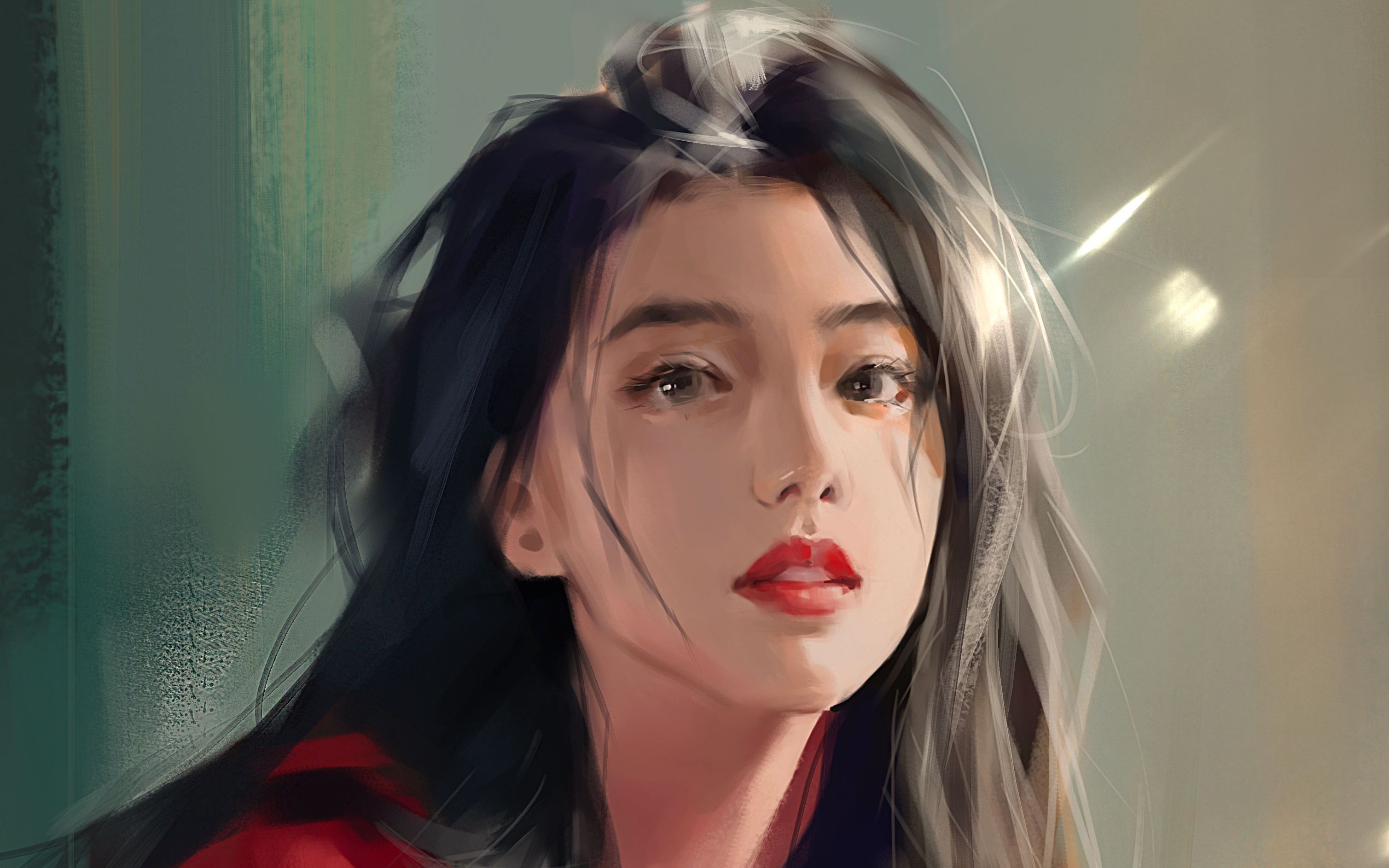 【TEAMOO】PS厚涂——金智秀--TEAMOO---TEAMOO--哔哩哔哩视频