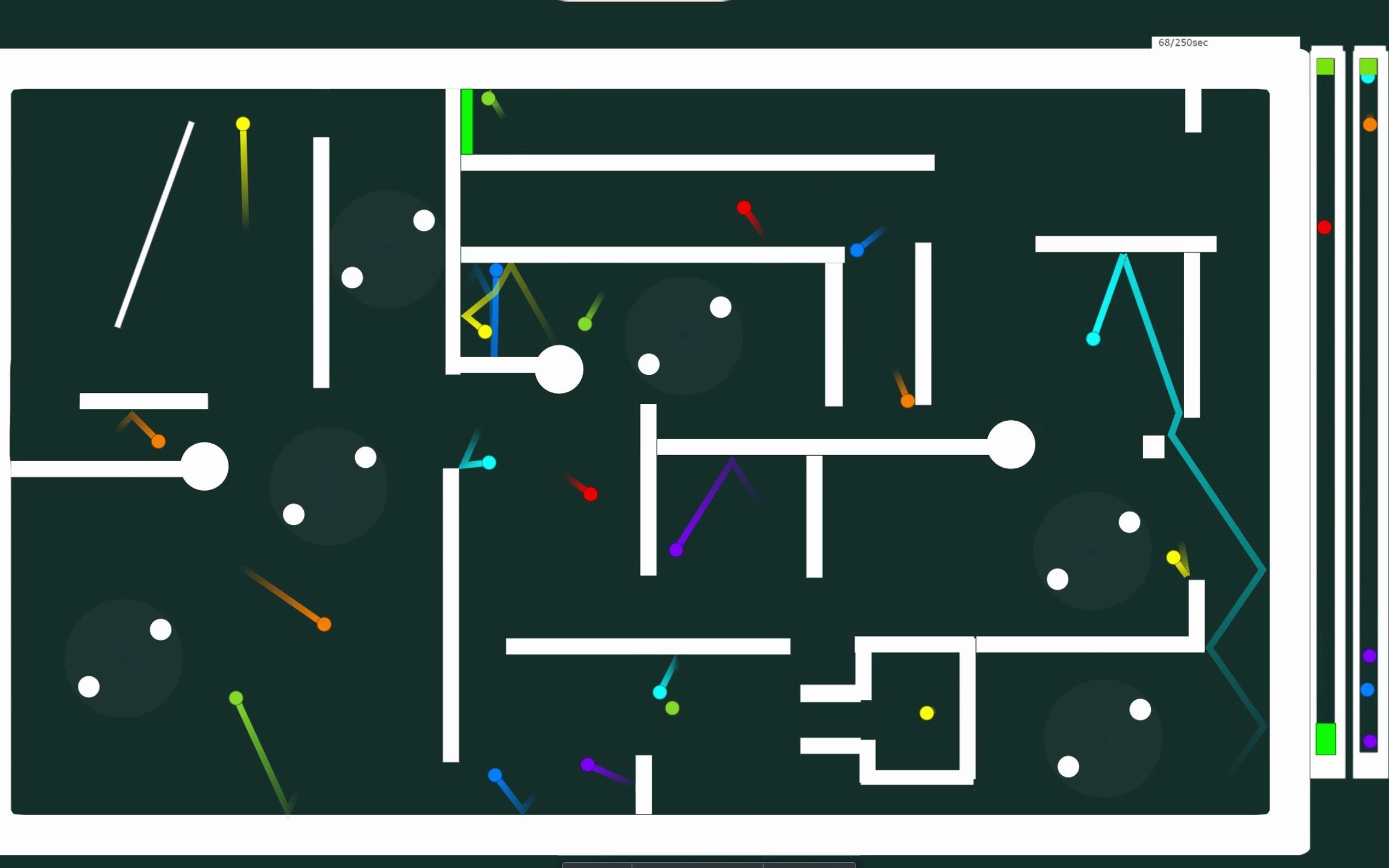 小球的团队密室逃脱赛（1）【Algodoo小球比赛】_单机游戏热门视频