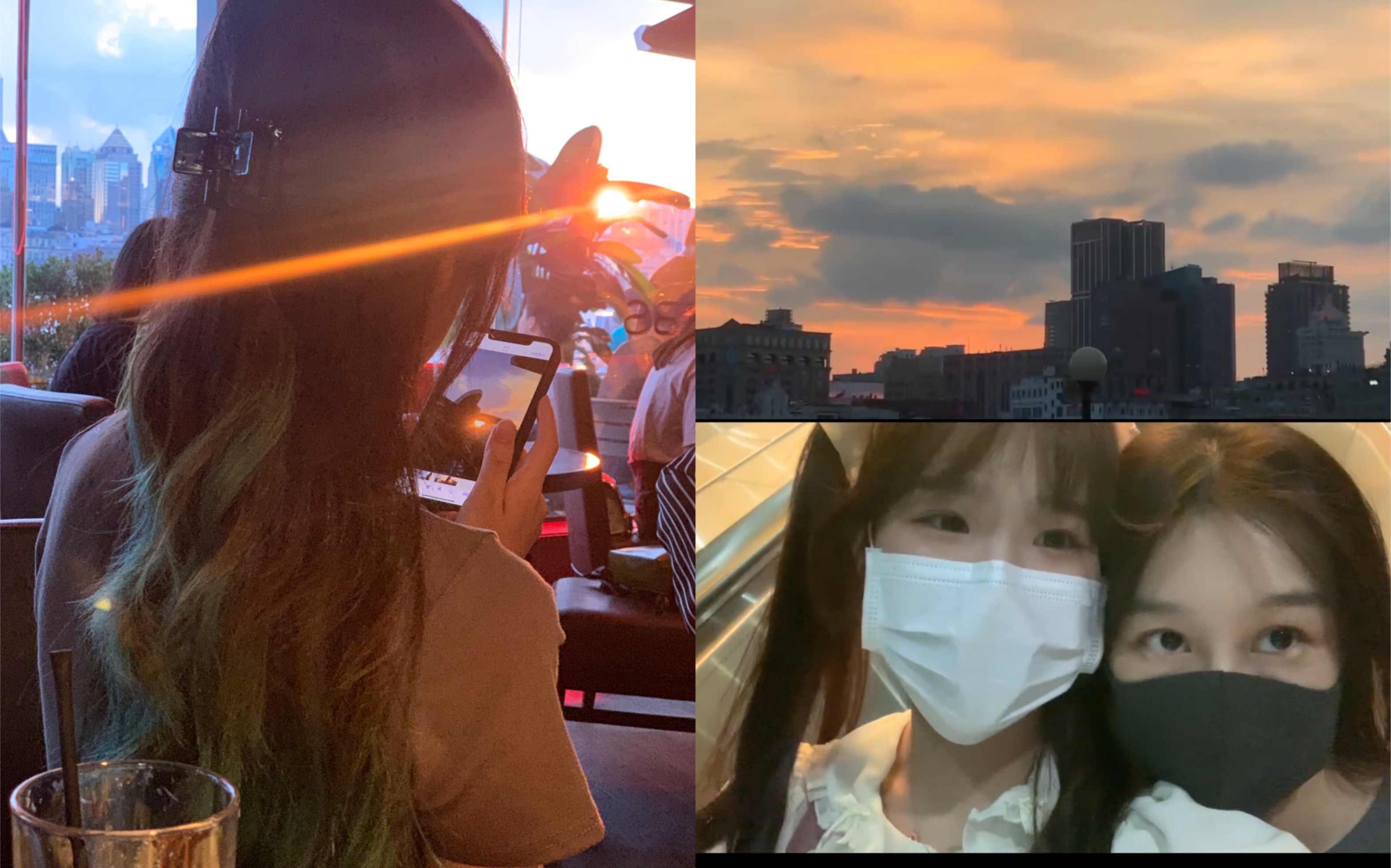 minivlog 今夏回忆之滨江落日_哔哩哔哩_bilibili