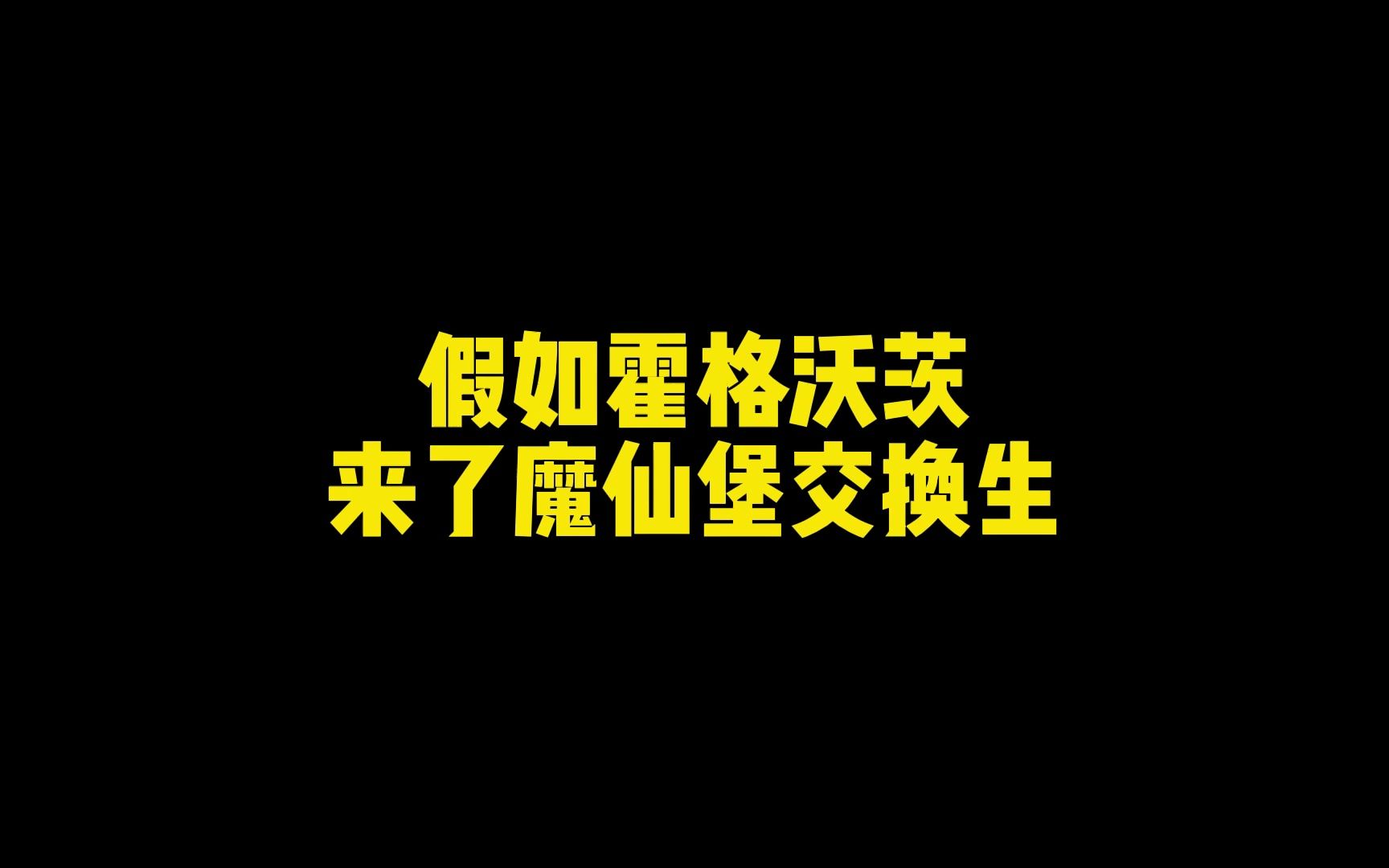 魔仙堡交换生 霍格沃茨的华夏老师 霍格沃茨的华夏老师 哔哩哔哩视频