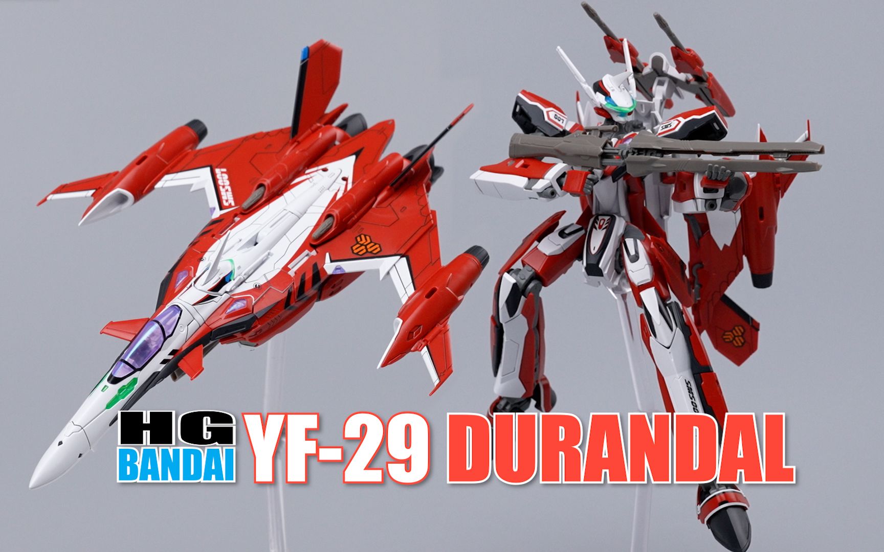 放弃一体变形是对是错？万代HG YF-29 素组分享-戴萌兔-戴萌兔-哔哩哔哩视频