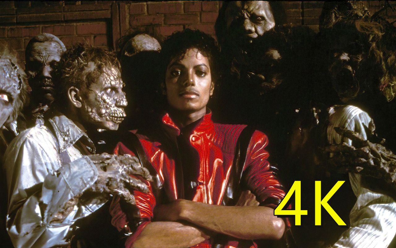 视觉盛宴4K-MJ-Thriller颤栗修复重建版-中文字幕-不可逾越的经典_哔哩哔哩_bilibili