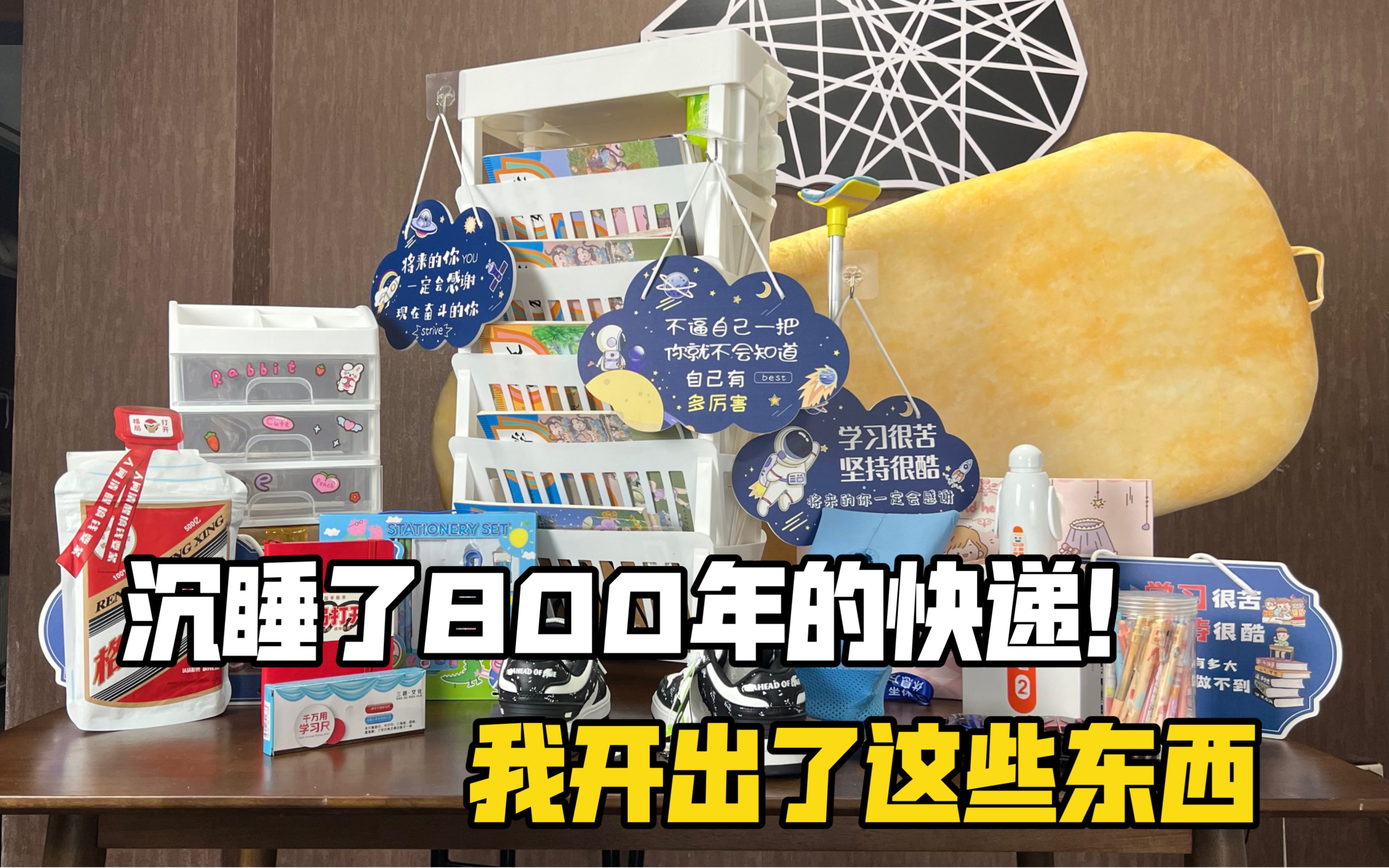沉睡了800年的快递，我开出了这些东西 郭小嚜 郭小嚜 哔哩哔哩视频