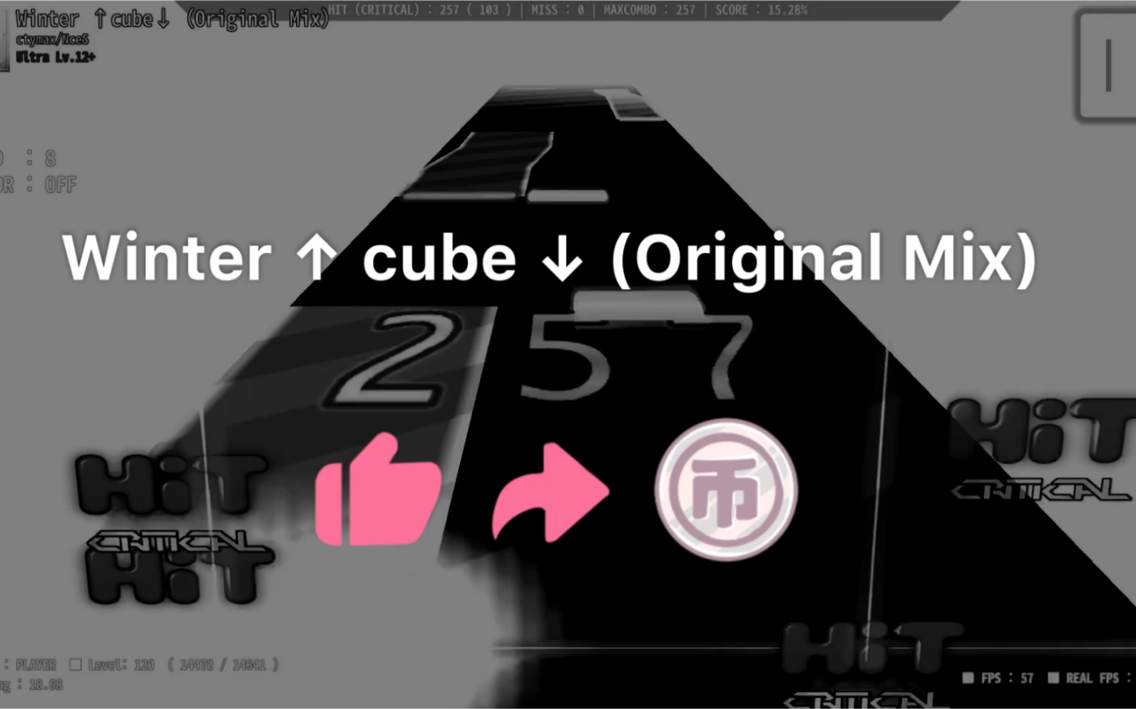[Dance Rail]Winter cube_哔哩哔哩_bilibili