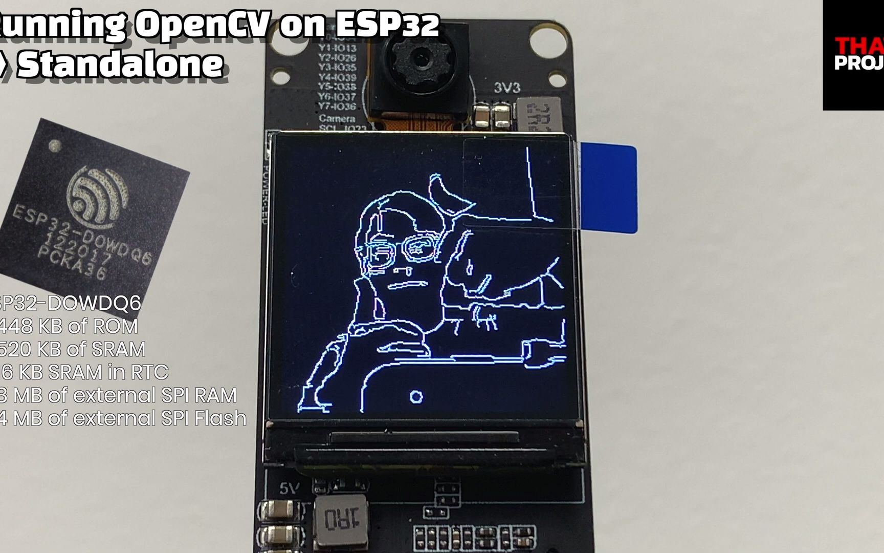 在esp32上运行opencv哔哩哔哩bilibili