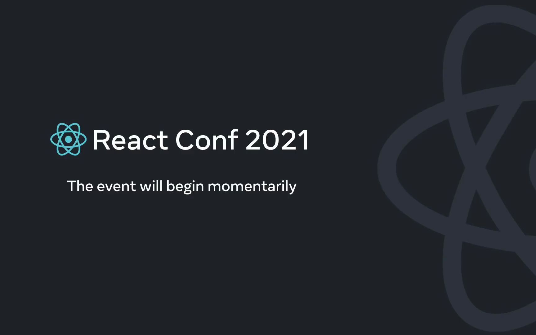 React Conf 2021 - Replay_哔哩哔哩_bilibili