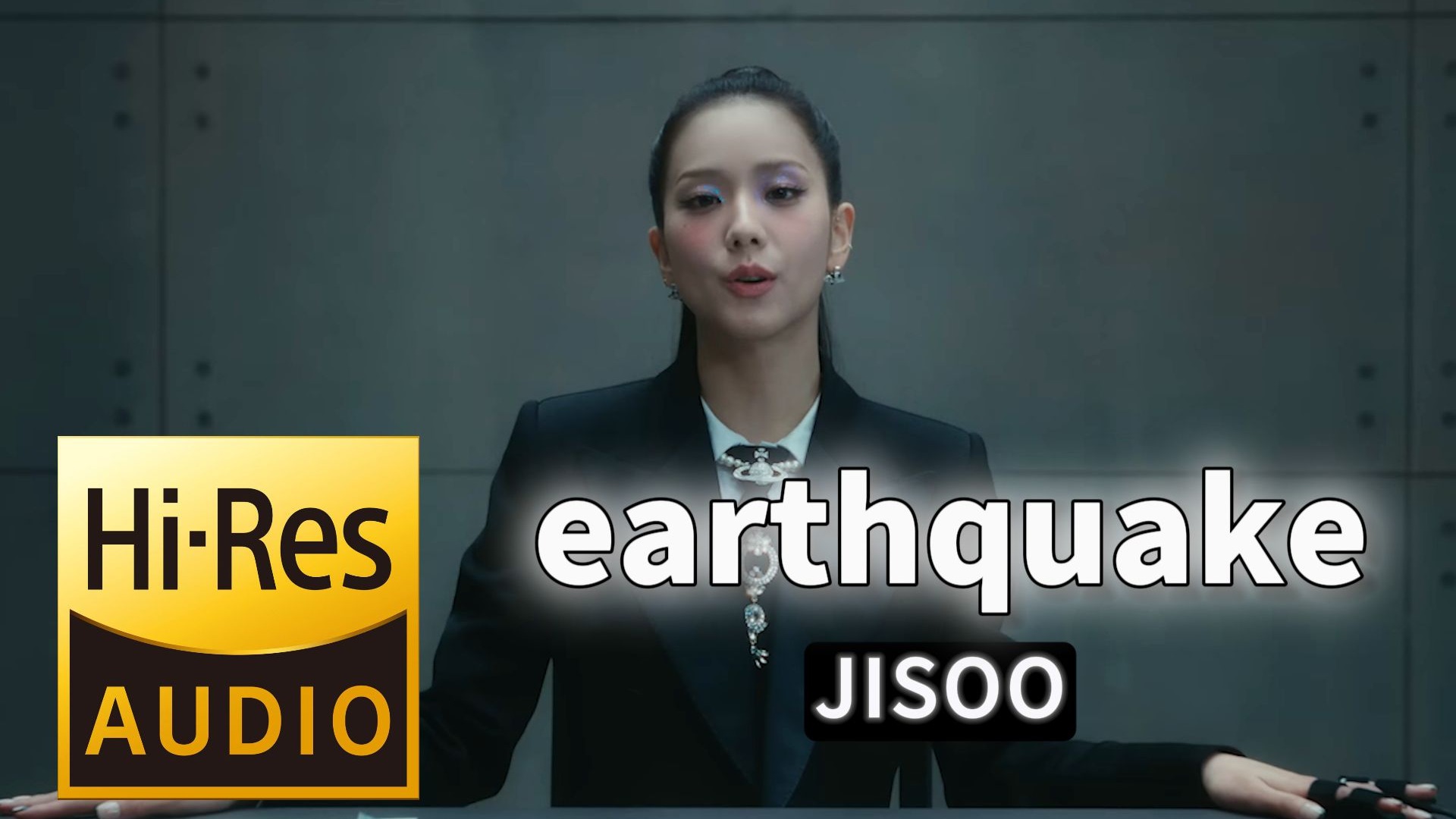 【𝐇𝐢-𝐑𝐞𝐬无损音质】｜《earthquake》- JISOO -‘𝙈𝙑视听’-口亨口亨-口合口黑-歌-哔哩哔哩视频