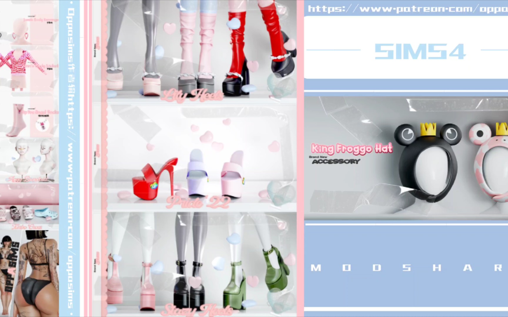 【木湾弥黛】模拟人生4mod分享|Oppasims作者辑-木湾弥黛-木湾弥黛-哔哩哔哩视频