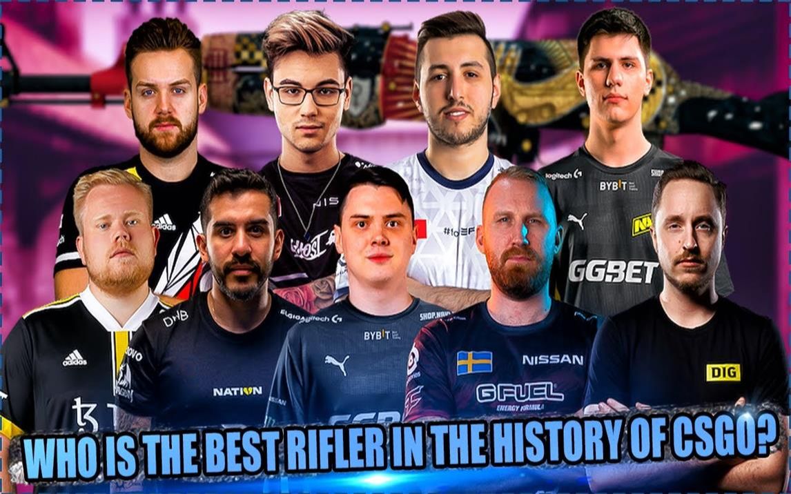 【CSGO】谁是史上最佳步枪手？- 步枪手精彩操作大合集！_CSGO