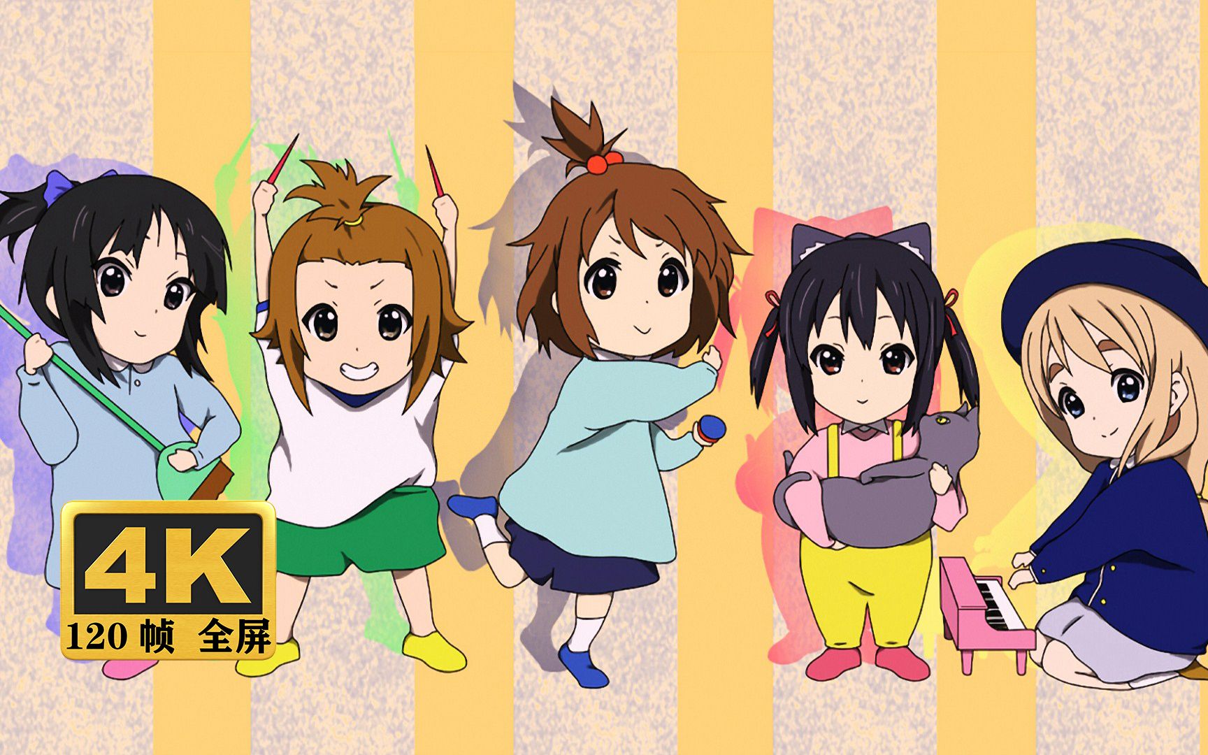 【4K/120帧/无水印】轻音少女 NCOP&NCED_哔哩哔哩_bilibili