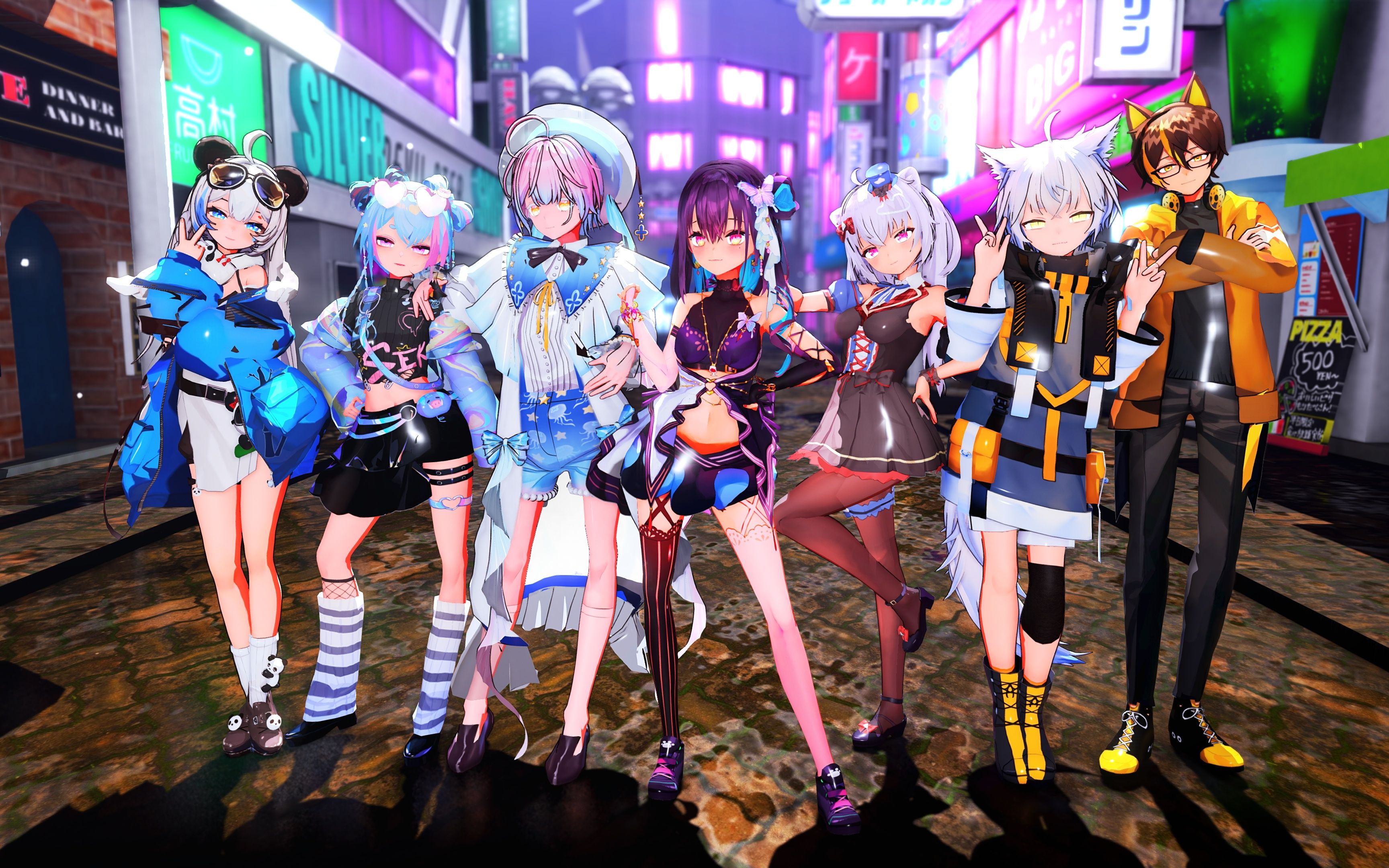 【Vup/MMD模型展示】K.K《NiceBody》-白虎夜神-MMD-哔哩哔哩视频