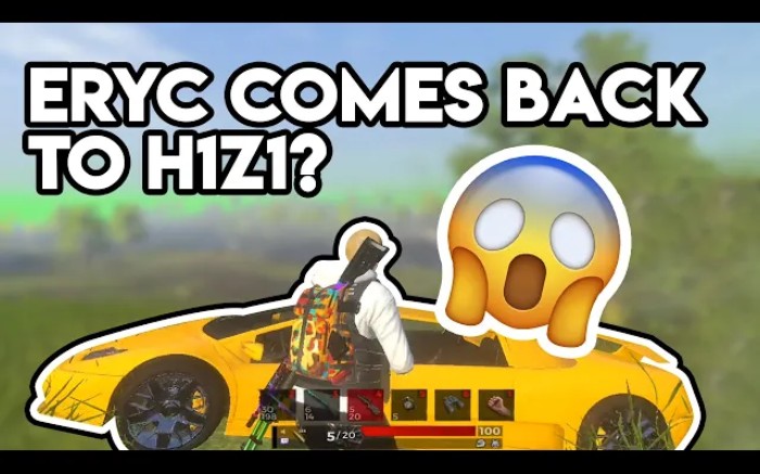 【ErycTriceps】eryc回归H1Z1 ? !_哔哩哔哩_bilibili