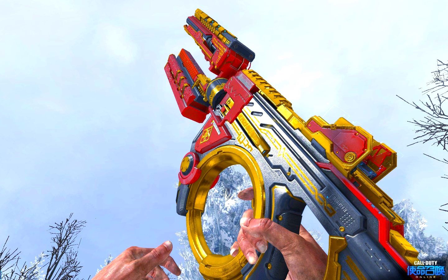 中国风皮肤？雕纹天命荣耀《使命召唤ol》武器展示_哔哩哔哩_bilibili