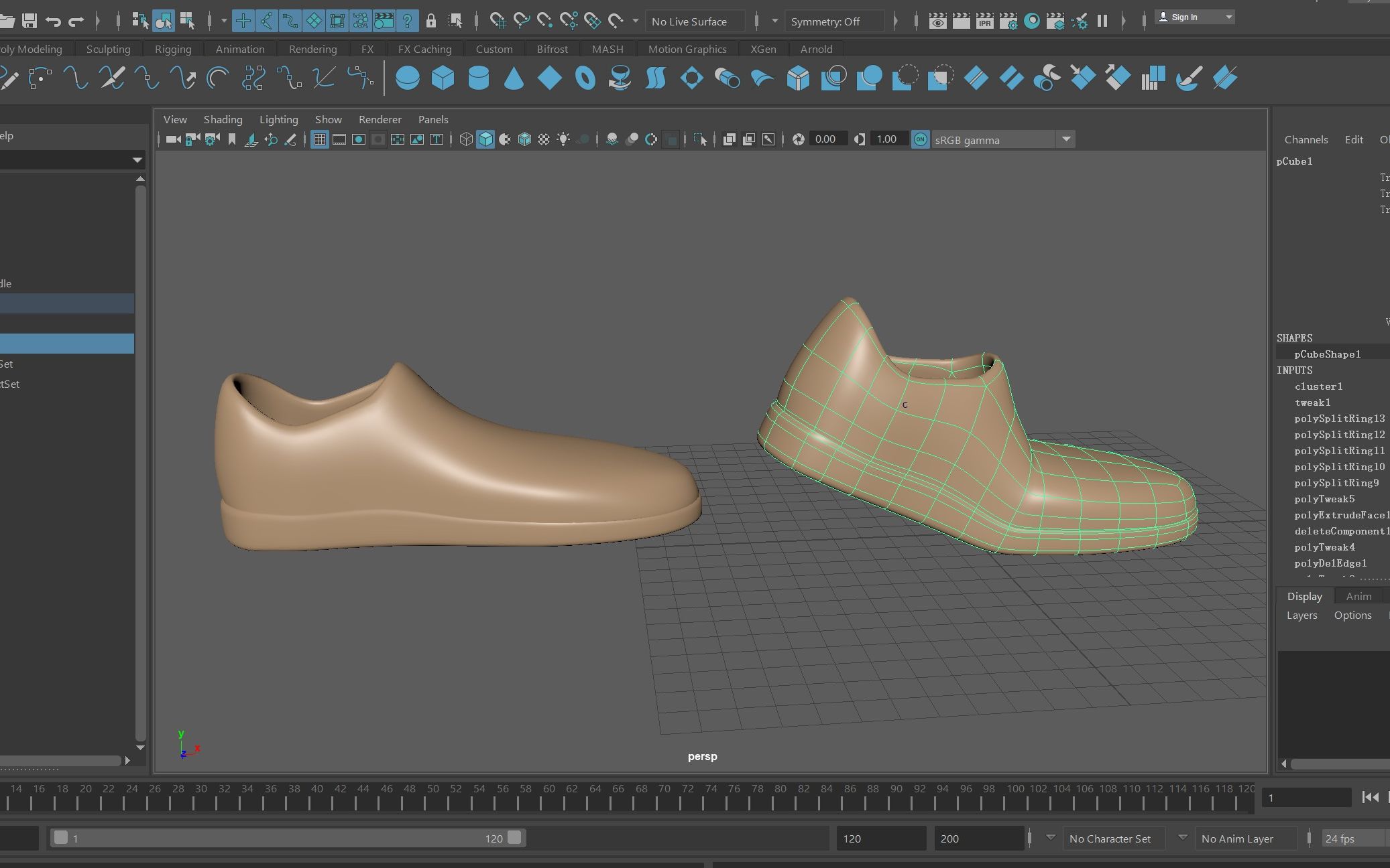 Maya基础教程：如何使用簇变形器(Cluster Deformer)？_哔哩哔哩_bilibili