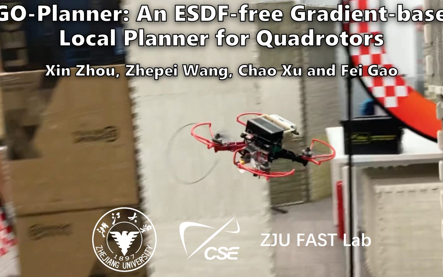 EGO-Planner: An ESDF-free Gradient-based Local Planner for Quadrotors_哔哩哔哩_bilibili