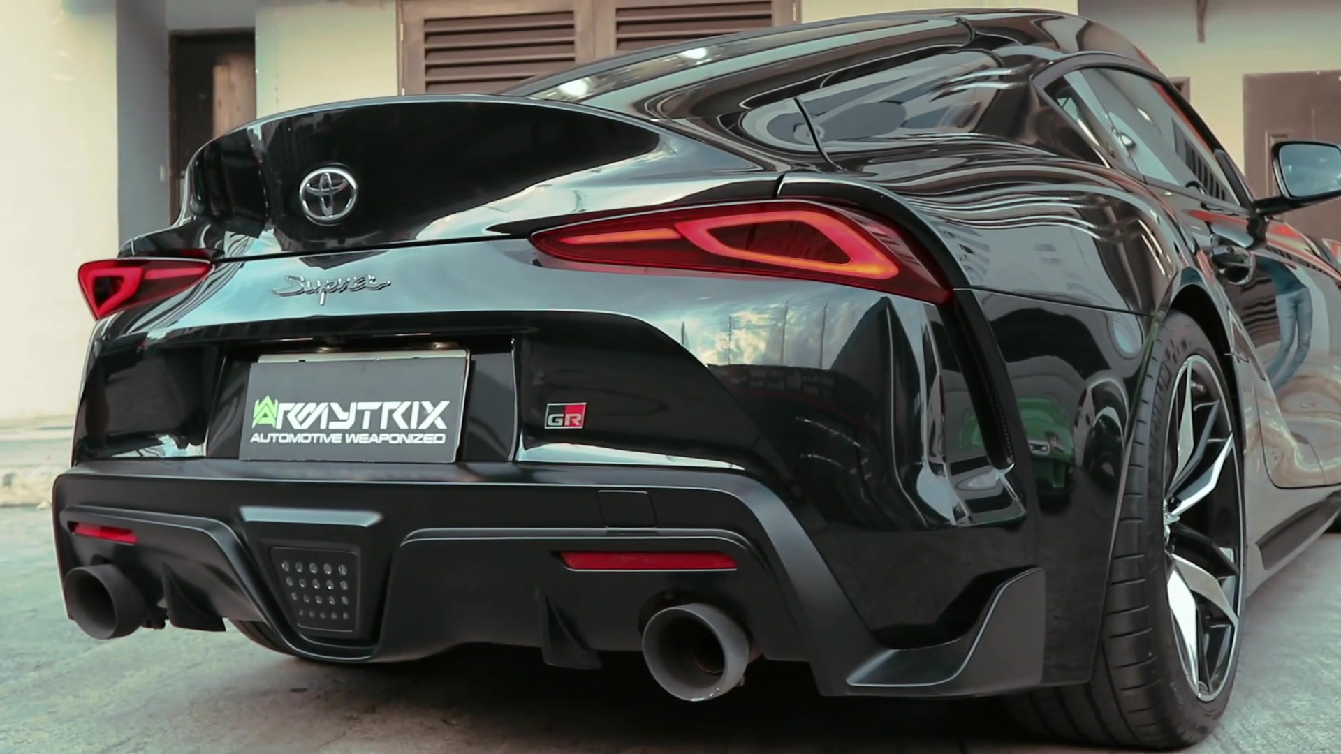 2020丰田GR-SUPRA3.0T涡轮后置气门电子排气装置_哔哩哔哩_bilibili