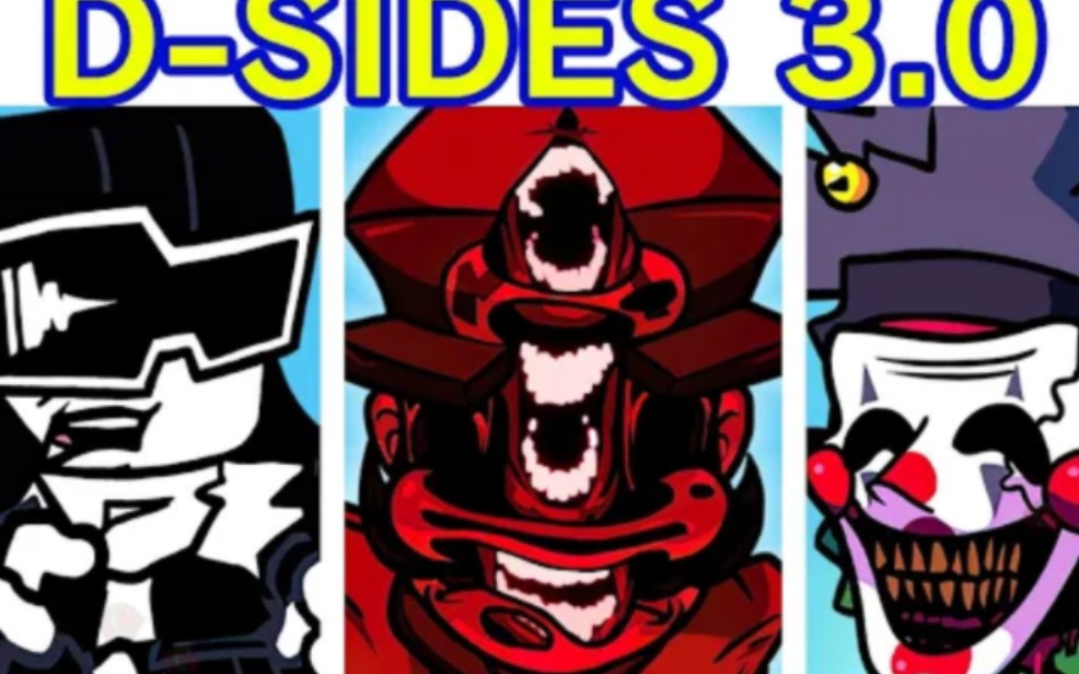 Friday Night Funkin' VS D-Sides 3.0 VS WEEK 6 & 7 /Tricky/Tankman (FNF Mod-好va-好va-哔哩哔哩视频