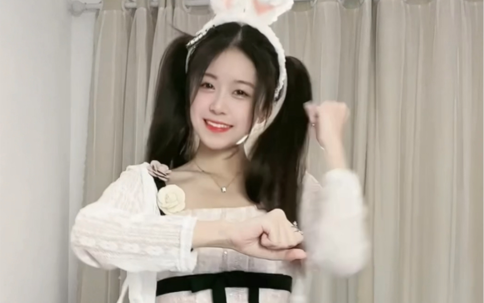 兔也想跳宅舞！神的随波逐流～-Risy北极兔-Risy北极兔-哔哩哔哩视频