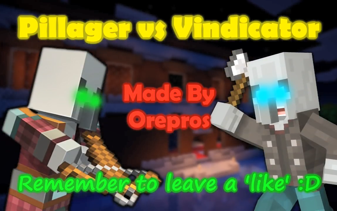 （搬运）掠夺者vs卫道士 Pillager vs. Vindicator - Minecraft_哔哩哔哩 (゜-゜)つロ 干杯~-bilibili