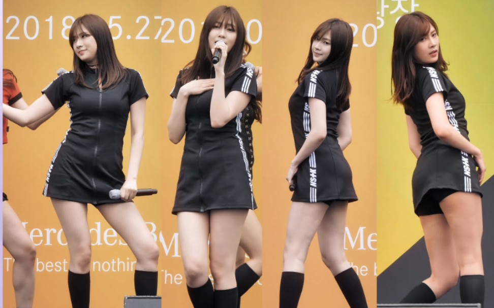 4K apink吴夏荣 180527 NoNoNo_哔哩哔哩_bilibili