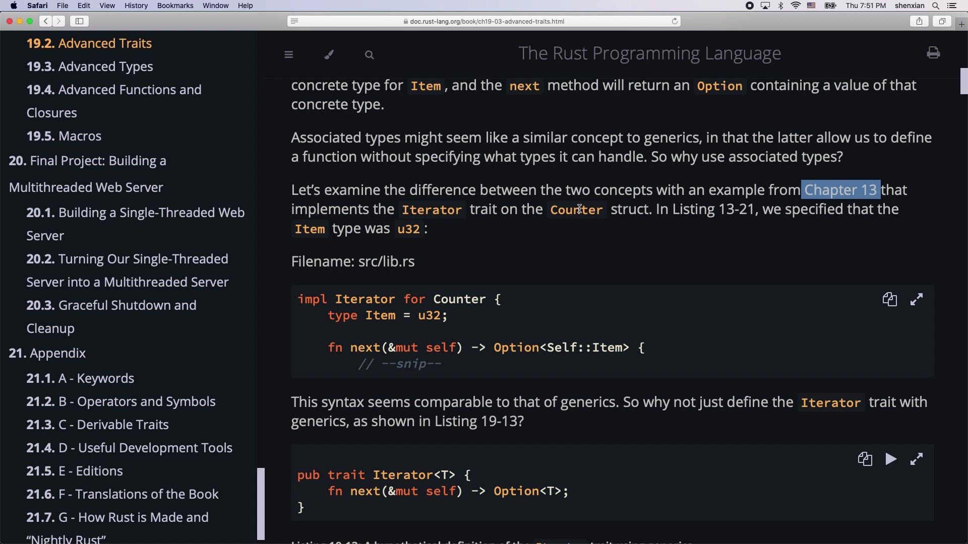 Rust编程语言 第19章 19.2 Advanced Traits_哔哩哔哩_bilibili
