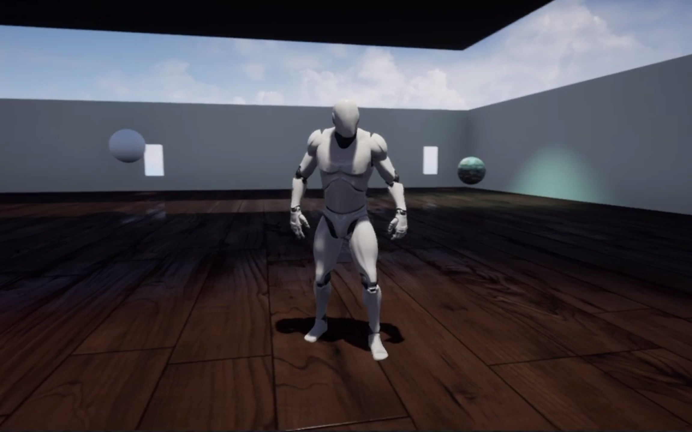 【UE4】渲染材质演示Demo_哔哩哔哩bilibili_演示