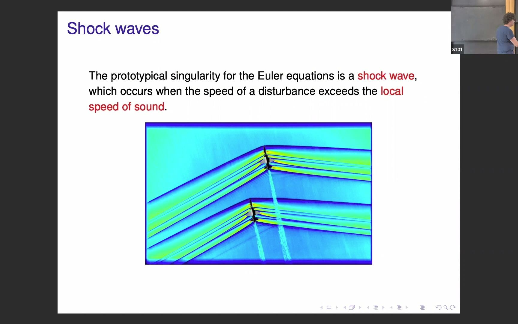 【搬运】Tristan Buckmaster - Shock Development of Compressible Euler Flow_哔哩哔哩_bilibili