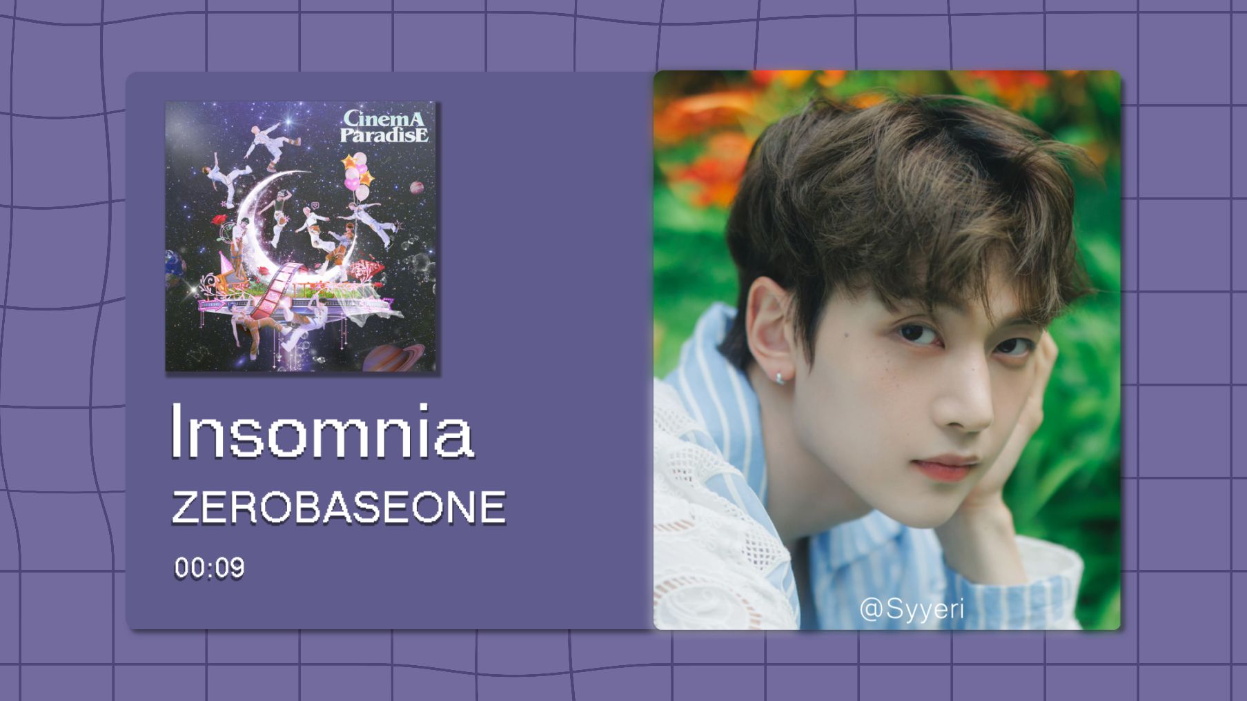 【8D环绕】Insomnia - ZB1 (ZEROBASEONE) 请佩戴耳机使用~-Syyeri-Syyeri-哔哩哔哩视频