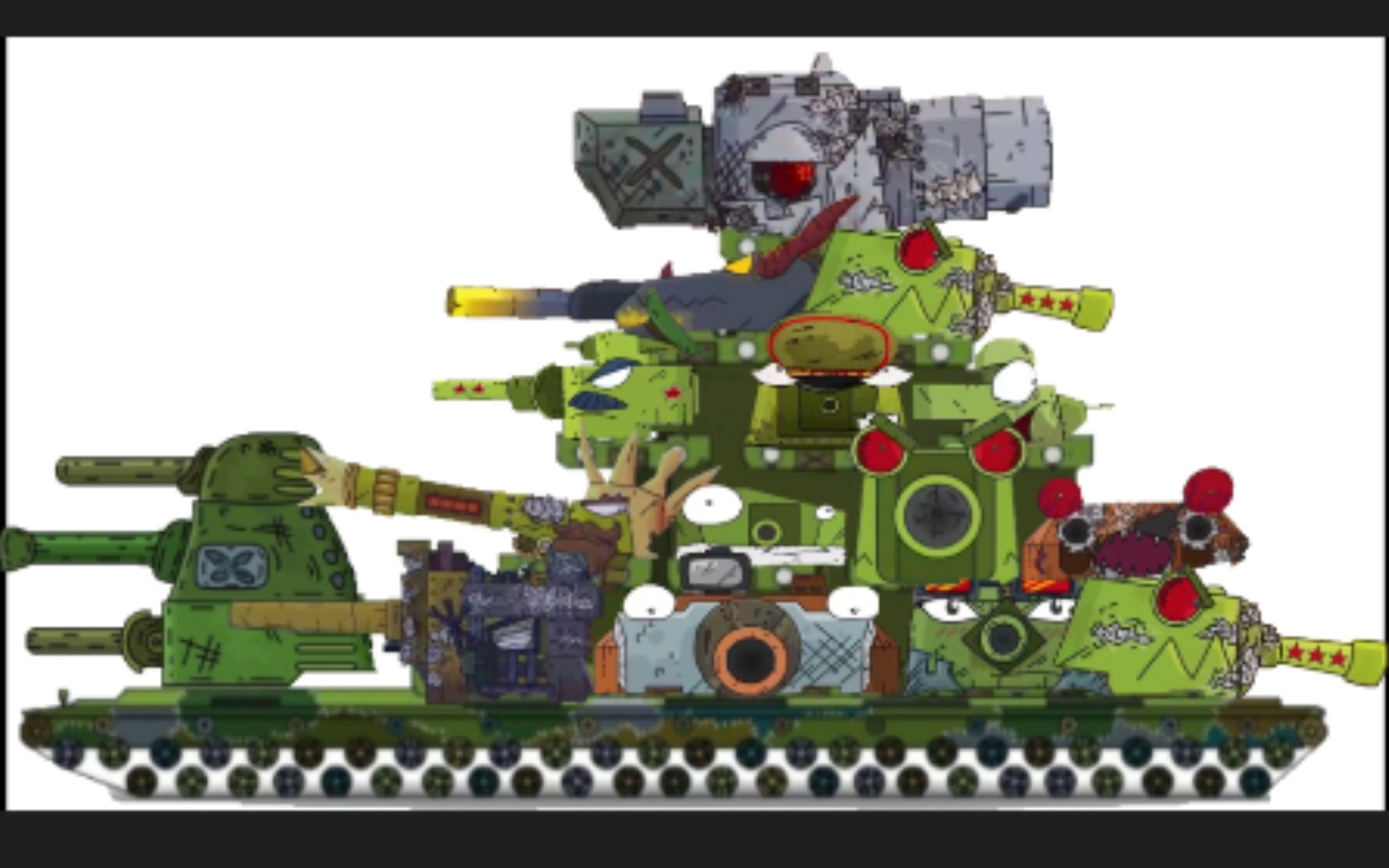 坦克世界动画：GT99大战KV44-KV45！调查真相！