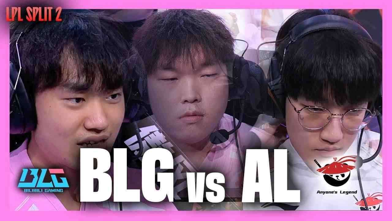 【BLG VS AL】韩国人看LPL！-QAQ小白君-QAQ小白君-哔哩哔哩视频