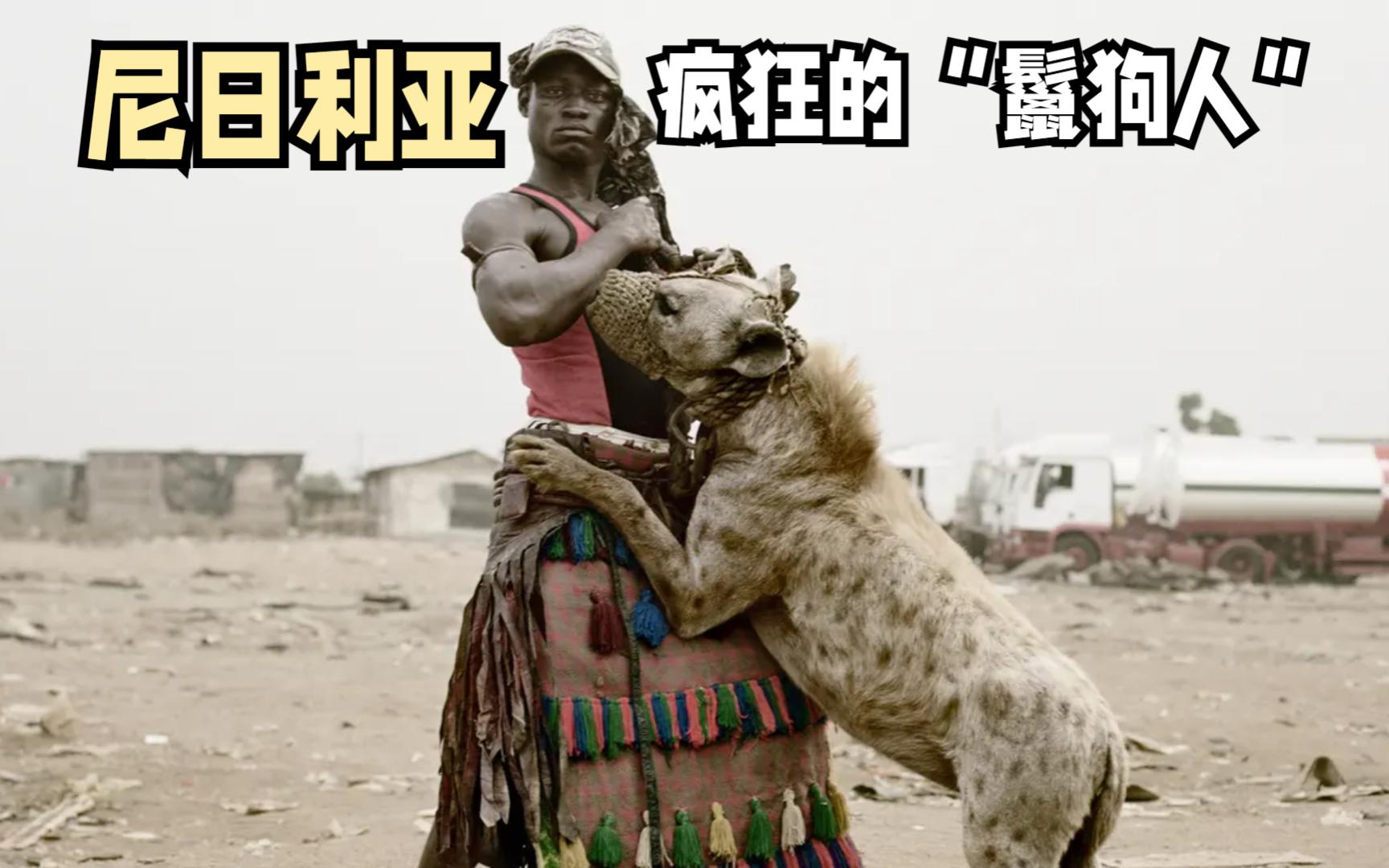 非洲鬣狗当演员，狒狒收钱，尼日利亚的街头马戏团 鬣狗人 启示录纪实 启示录纪实 哔哩哔哩视频
