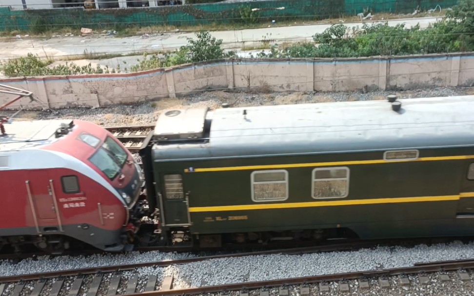 【4K·中国铁路】HXD1D 0020牵引Z103次南昌二场2道通过_哔哩哔哩_bilibili