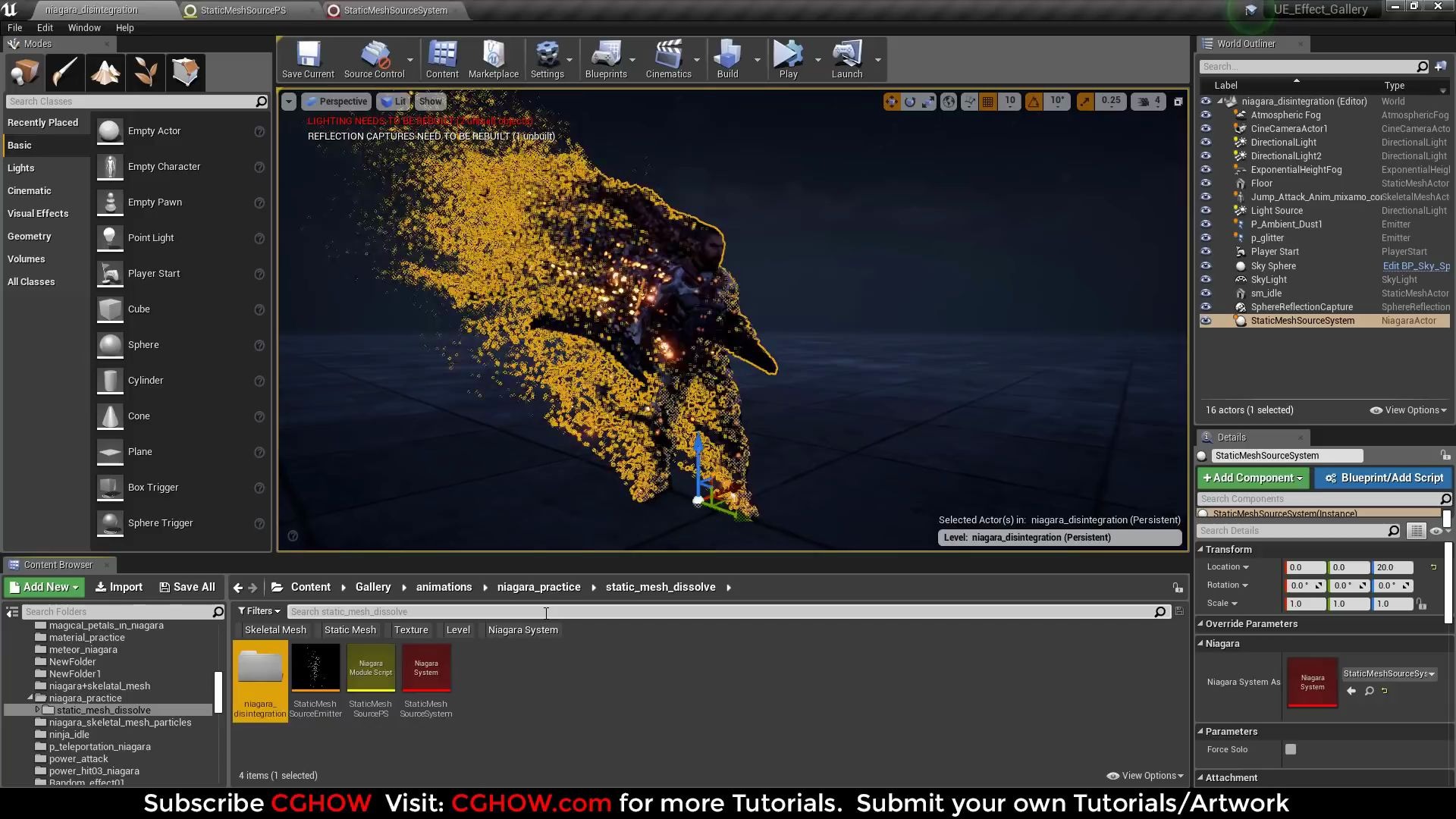 UE4 Niagara特效系列_哔哩哔哩_bilibili