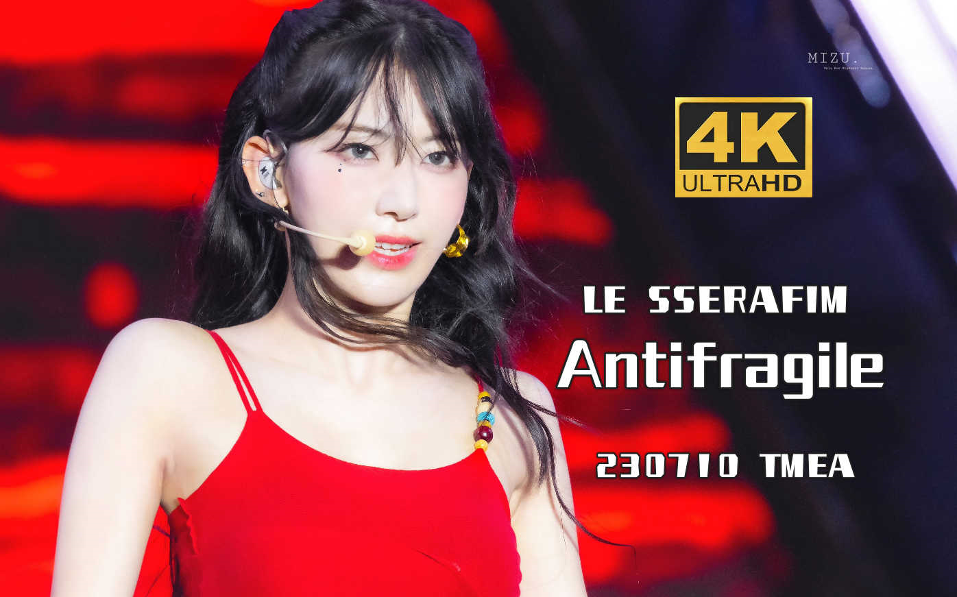 【4K中字】LE SSERAFIM - ANTIFRAGILE 火红樱花飒酷辣 230710 澳门TMEA音乐娱乐盛典现场-照红叶喜欢听Kpop-照红叶喜欢听Kpop-哔哩哔哩视频
