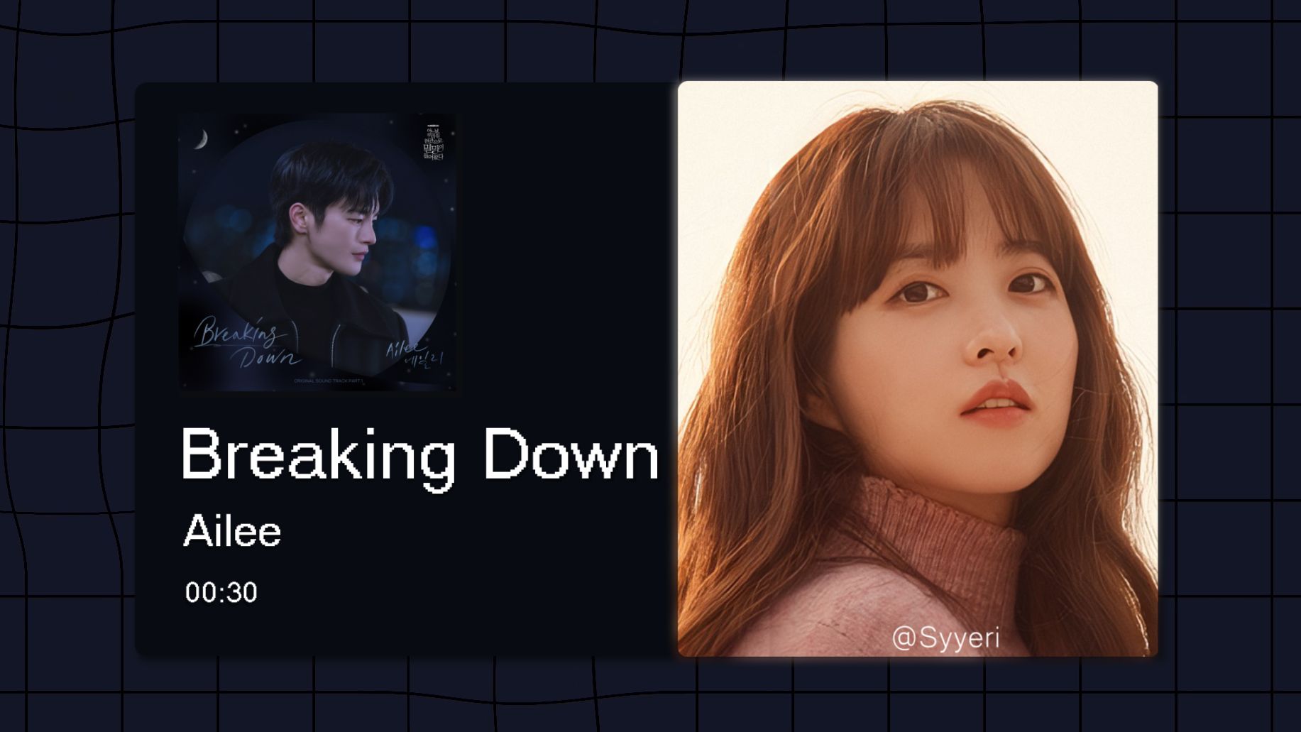 【8D环绕】Breaking Down - Ailee 请佩戴耳机使用~-Syyeri-Ailee｜8D-哔哩哔哩视频