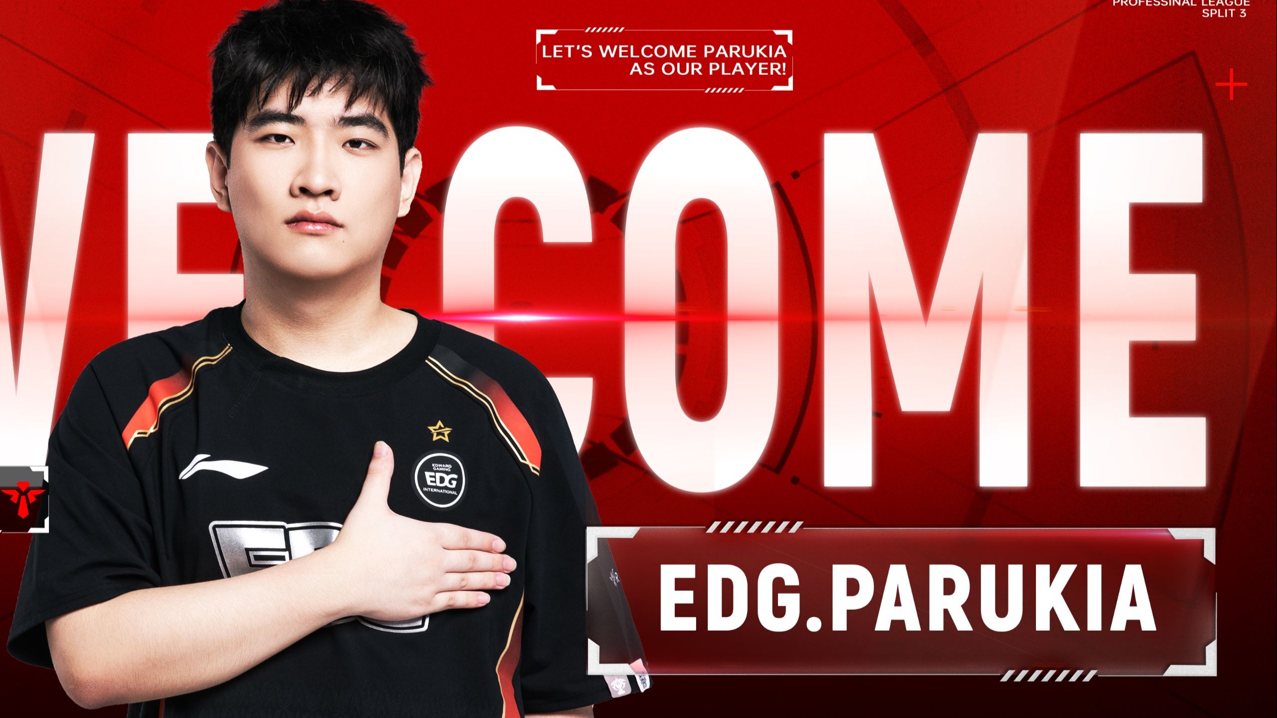 英雄联盟 | Welcome EDG.Parukia-EDG电子竞技俱乐部-EDG电子竞技俱乐部-哔哩哔哩视频