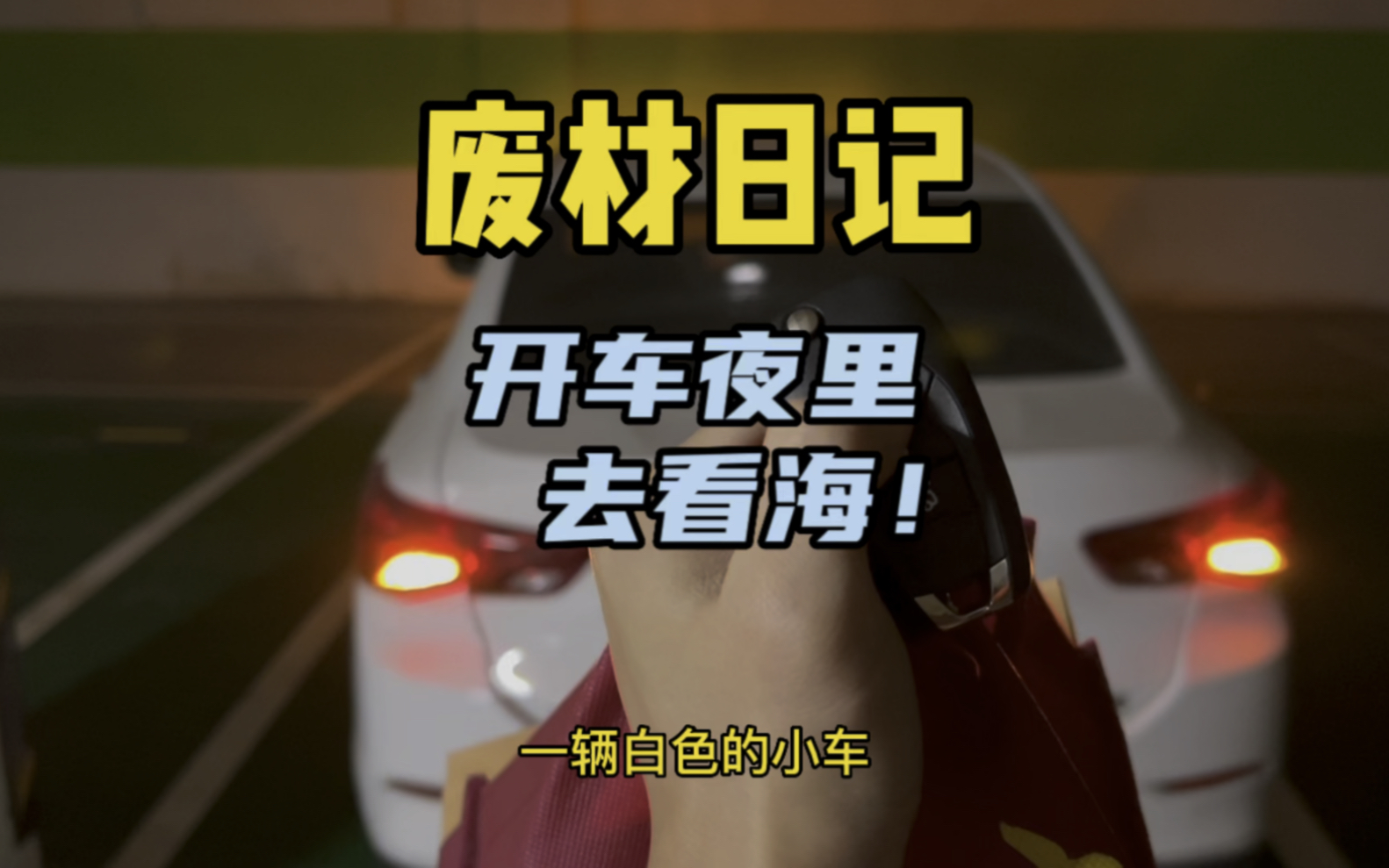 有人相爱 有人开车夜里去看海 废材男孩 废材男孩 哔哩哔哩视频