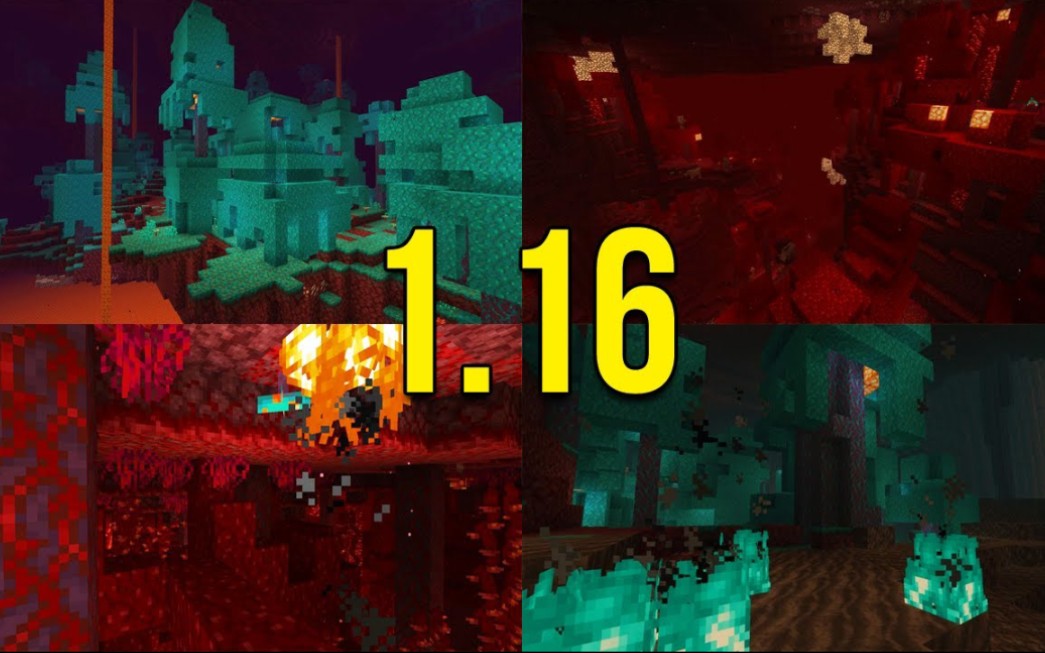 Minecraft1.16下界更新-来自开发者的最新Twitter消息_哔哩哔哩_bilibili