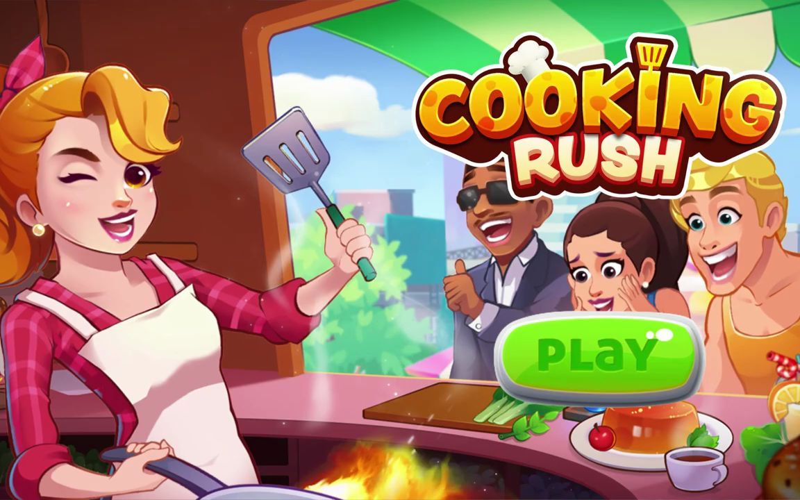 烹饪高峰Cooking Rush - Restaurant Game_手机游戏热门视频