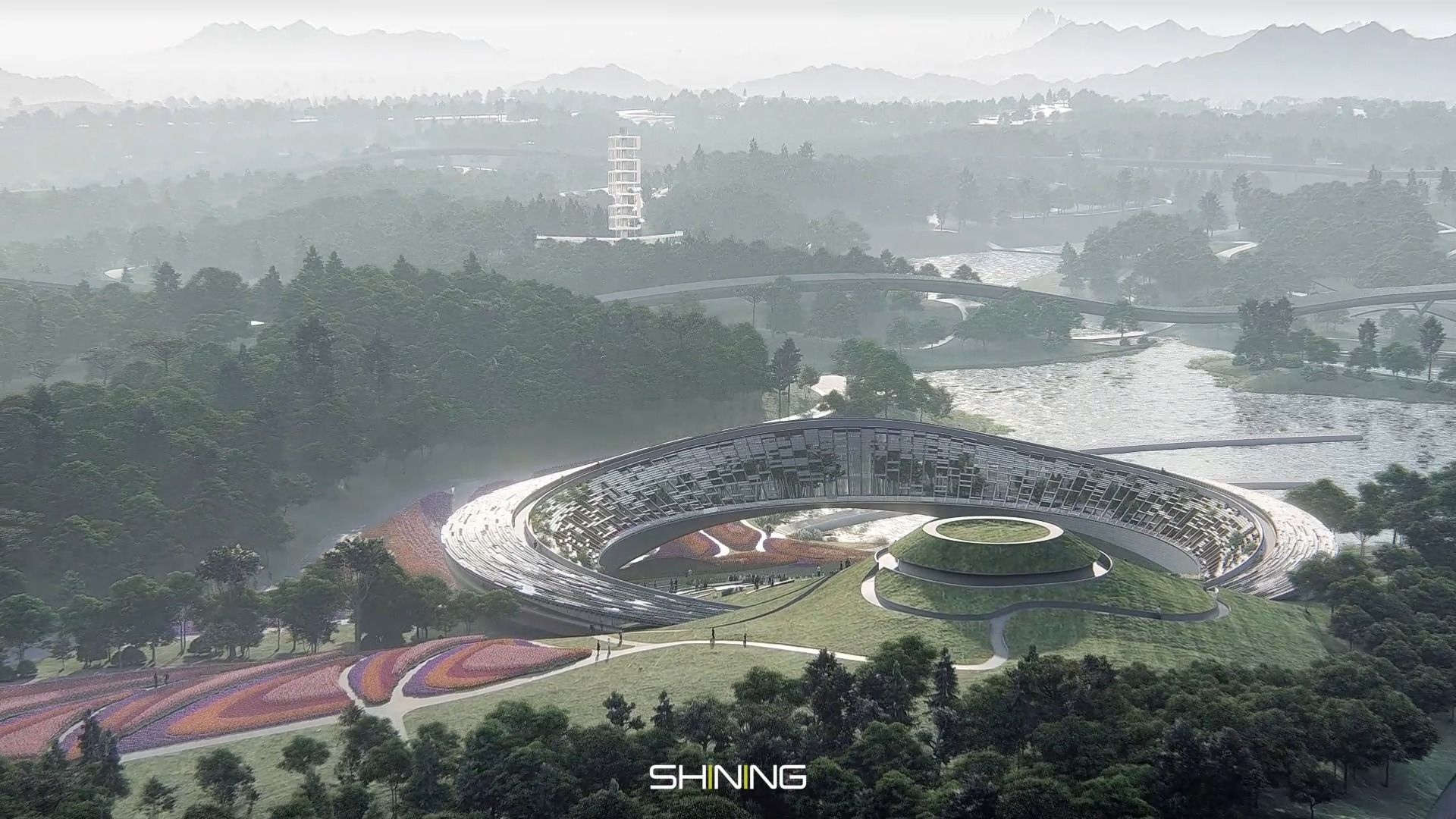 国外超写实别墅建筑三维漫游动画baarn Jin Three 建筑动画 哔哩哔哩视频